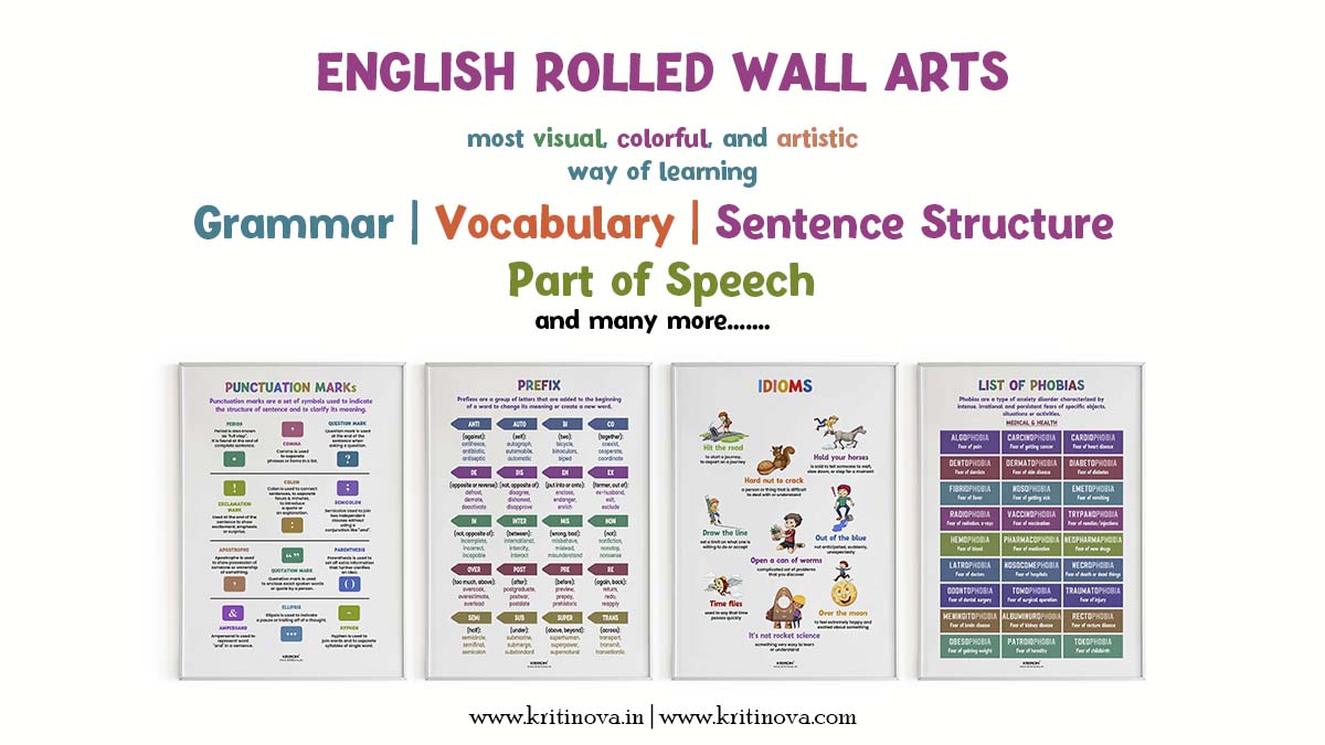 ENGLISH | Rolled Poster – KRITINOVA INDIA