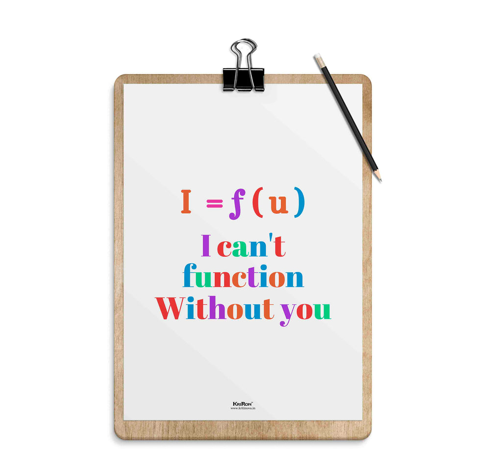 I Can't Function, Math Poster, Kids Room Decor, Classroom Decor, Math ...