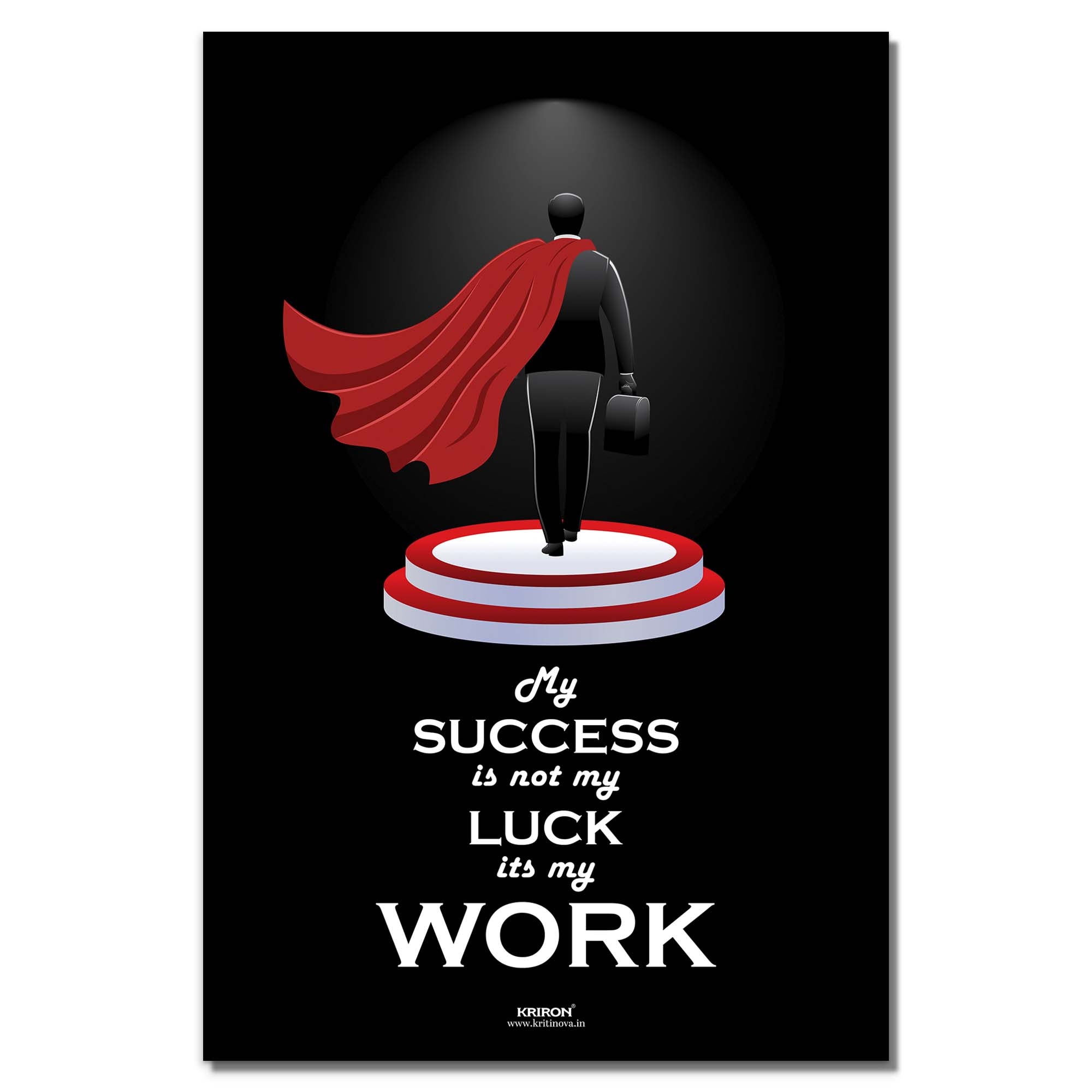 My Success Is - Rolled Poster | Kritinova – KRITINOVA INDIA