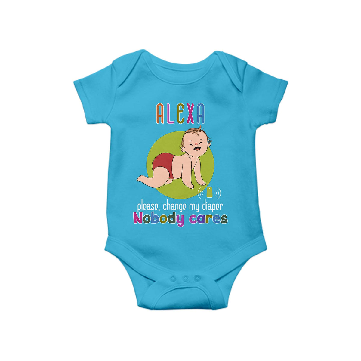 Alexa, please change my diaper , Baby One Piece, Funny Baby Romper, Ba ...